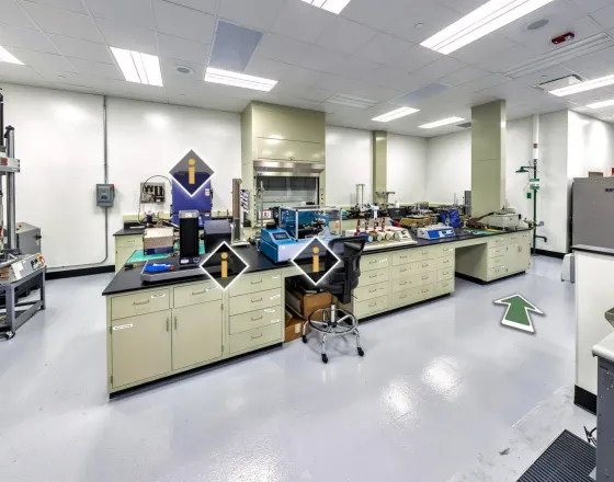 Virtual Lab Tour 360° | GORE-TEX Professional