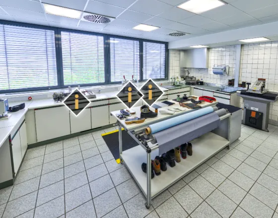 Virtual Lab Tour 360° | GORE-TEX Professional