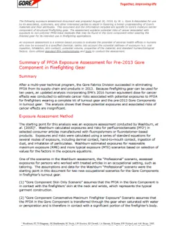 PFAS and Gore’s Structural Firefighting Products | GORE-TEX Professional